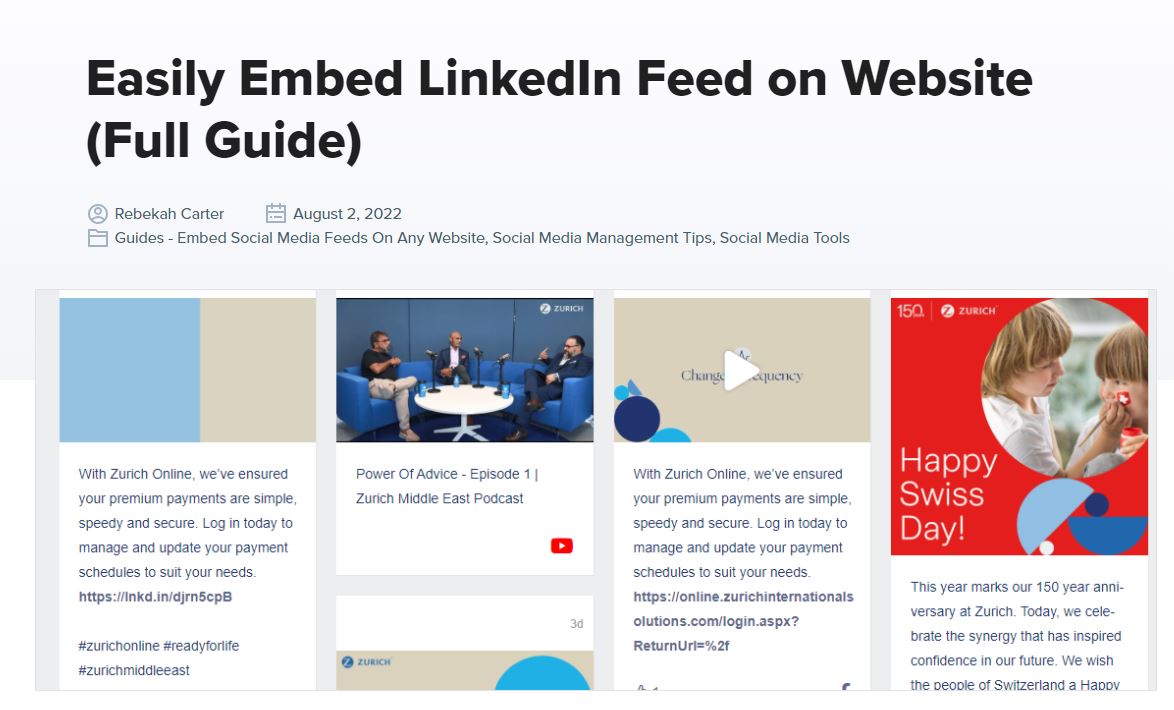 Best LinkedIn Aggregators for WordPress