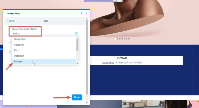 How to Add Social Media Feed to Wix Website