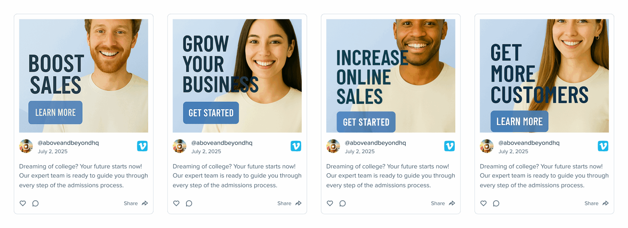 Vimeo Aggregator | Aggregate Vimeo Feed on your Website